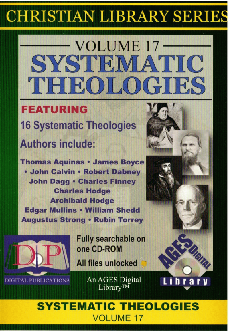 #91 Systematic Theologies - Online Bible