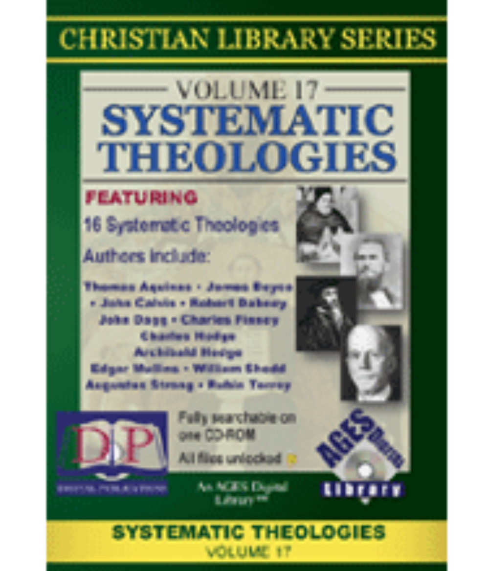 Systemic Theologies (#91) - Online Bible