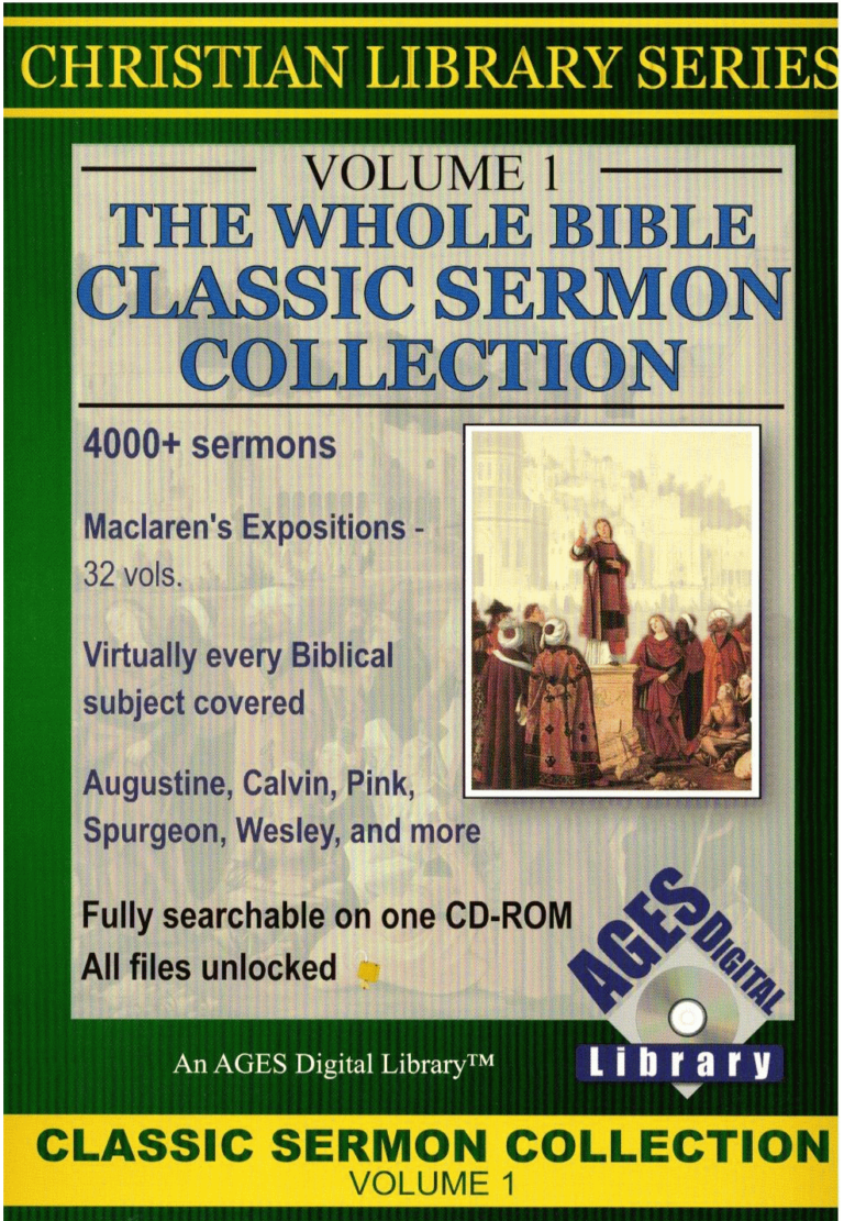 #86 Classic Sermon Collection - Online Bible