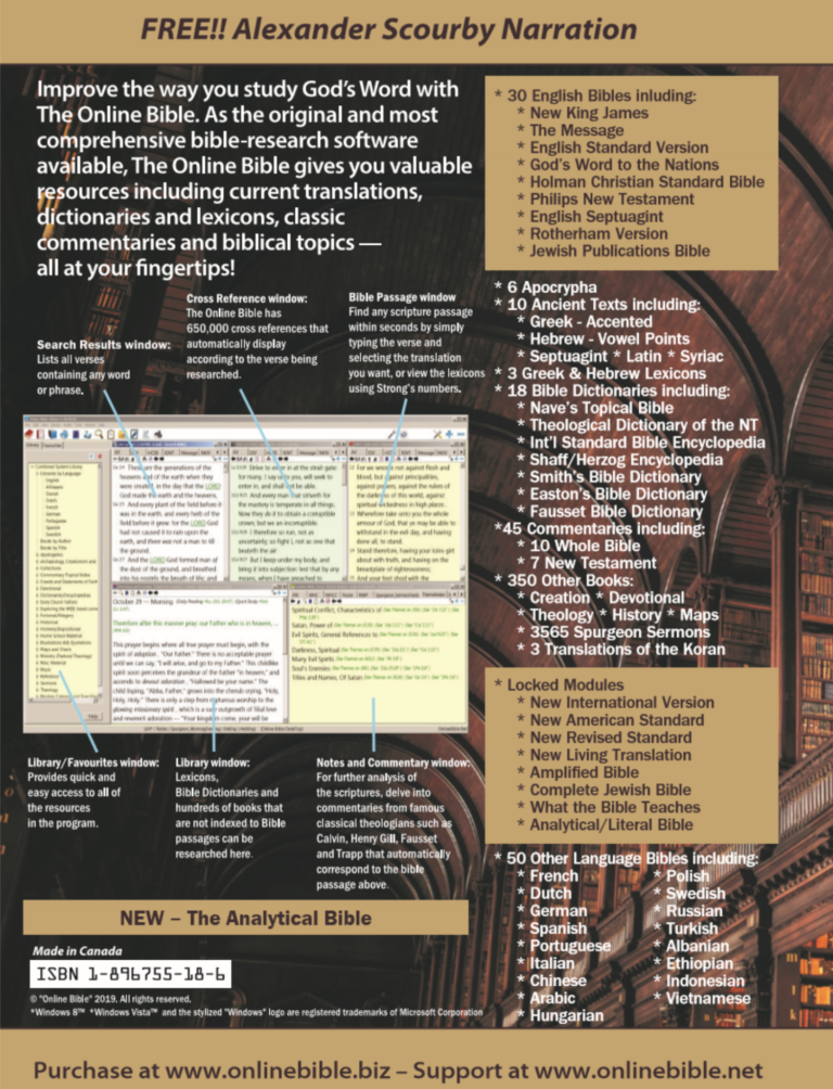 #05 Online Bible Digital Download - Online Bible