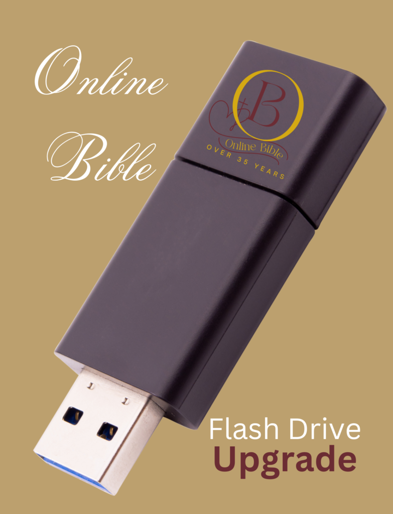 #03 Online Bible USB Flash Drive - 2023 Edition